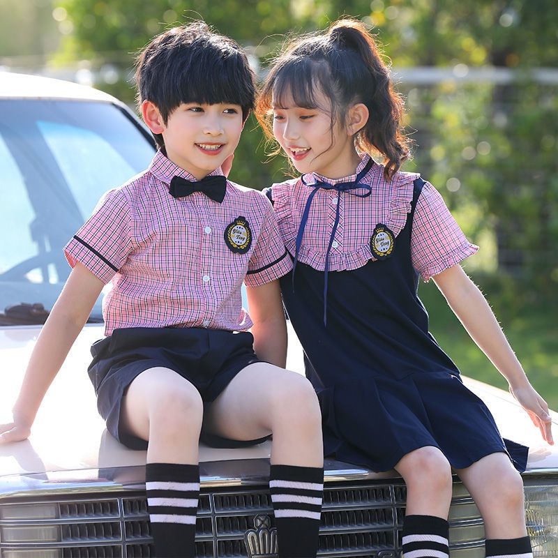 Primary school uniform suit, kindergarten uniform, children's class ...