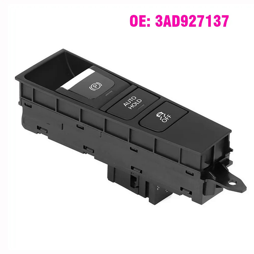 Car Electronic Handbrake Parking Hand Brake Switch Button 3AD927137 For ...