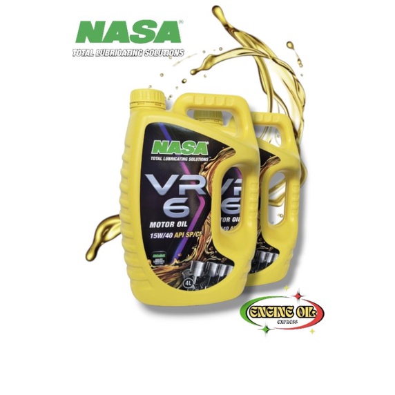 NASA VR6 Mineral Engine Oil 15W40 API SP/CF (4L) | Shopee Malaysia