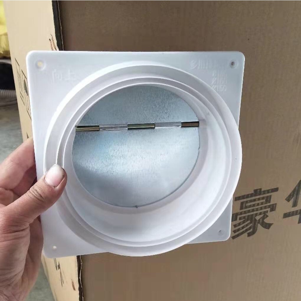 KY@ Smoke Machine Check Valve Iron Sheet Kitchen Range Hood Oil Smoke ...