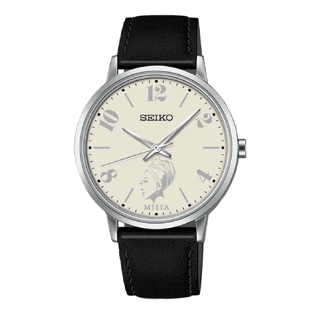 MISIA 25th anniversary of debut × SEIKO collaboration limited model watch (SILVER BODY/BLACK ...
