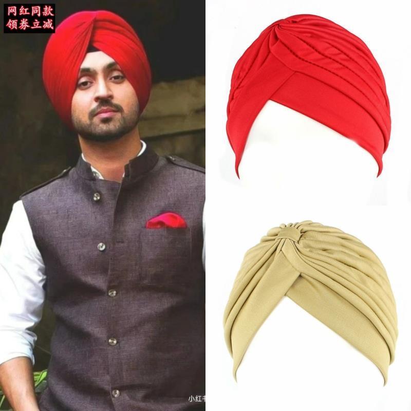 Unisex Indian style Indian headscarf, male headwear, third b Unisex ...