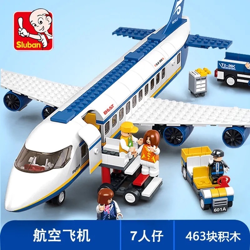 Children's Educational Assembling Space Rocket Building Blocks ...