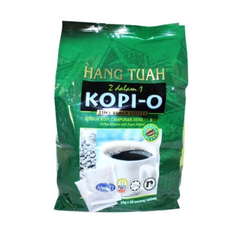 Kopi Hang Tuah Kopi - O 2 in 1 Liberia 13gx 16 Uncang | Shopee Malaysia