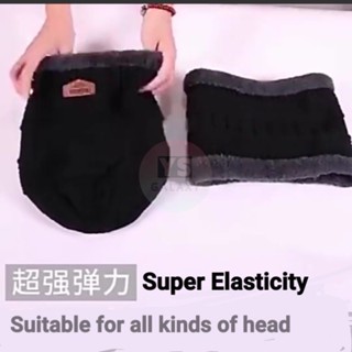 2pc (Beanie + Scarf) Woolen Knitted Hiking Warm Earmuff Mafla Winter ...