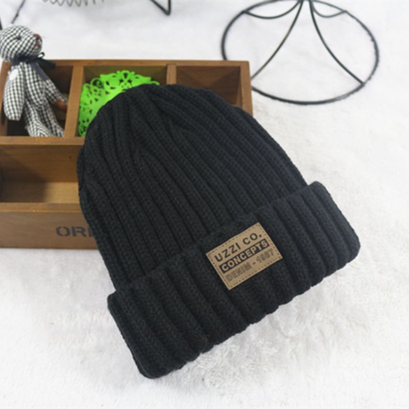 Man Woman Beanie Japanese knitted Hat Showing Face Small Woolen Hat ...