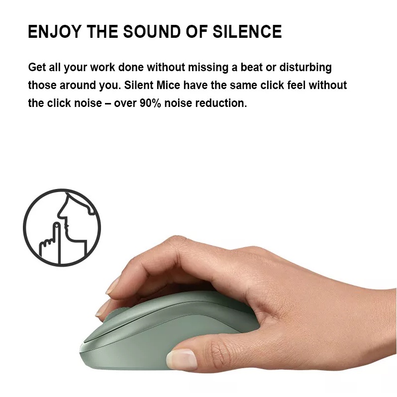 Logitech M221 Silent Wireless Mouse - Charcoal / White / Rose | Shopee ...