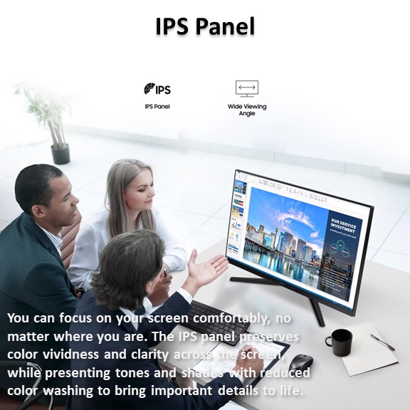 SAMSUNG Essential Monitor S3 S31C 24In LS24C310EAEXXS IPS (1920X1080 ...