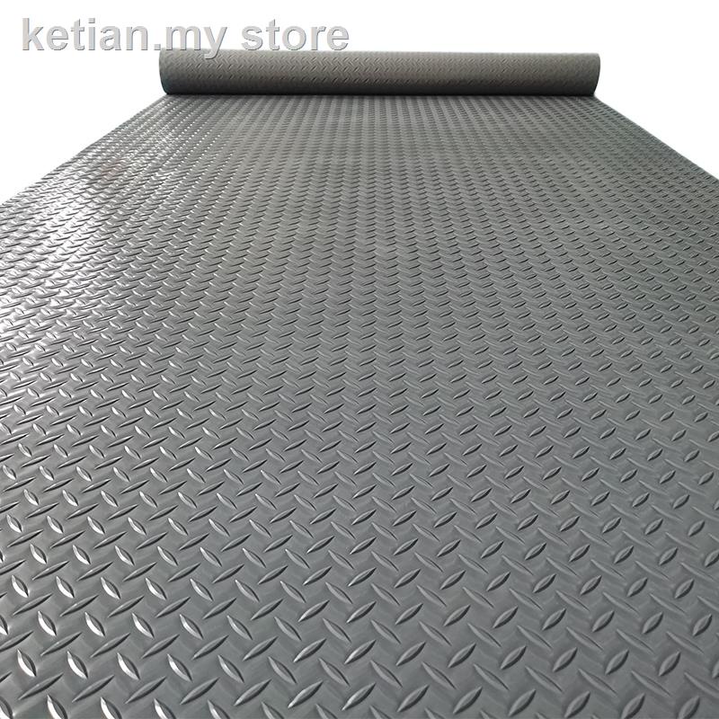 tikar getah tebal 0.6-2 meters wide pvc floor mats waterproof anti-slip ...