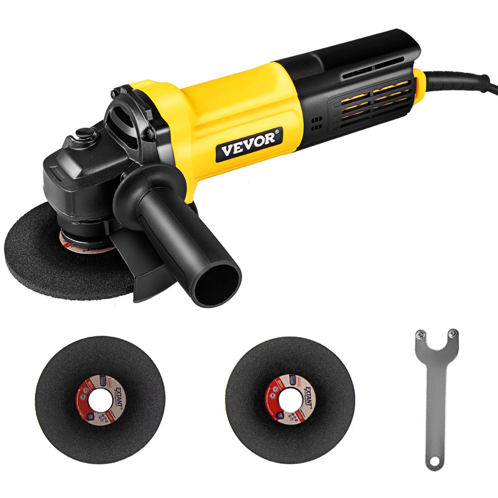 VEVOR Electric Angle Grinder 900W Angular Power Grinding Machine 4 ...