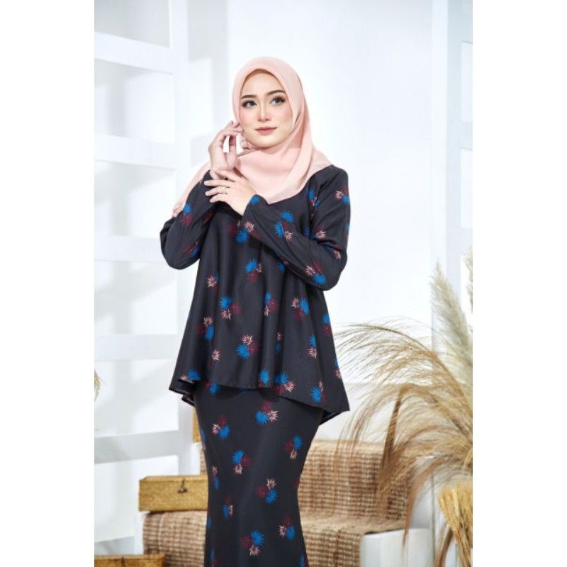Baju Kurung Moden Peplum Sbline Baju Baru Baju Plus Size Women Dress ...
