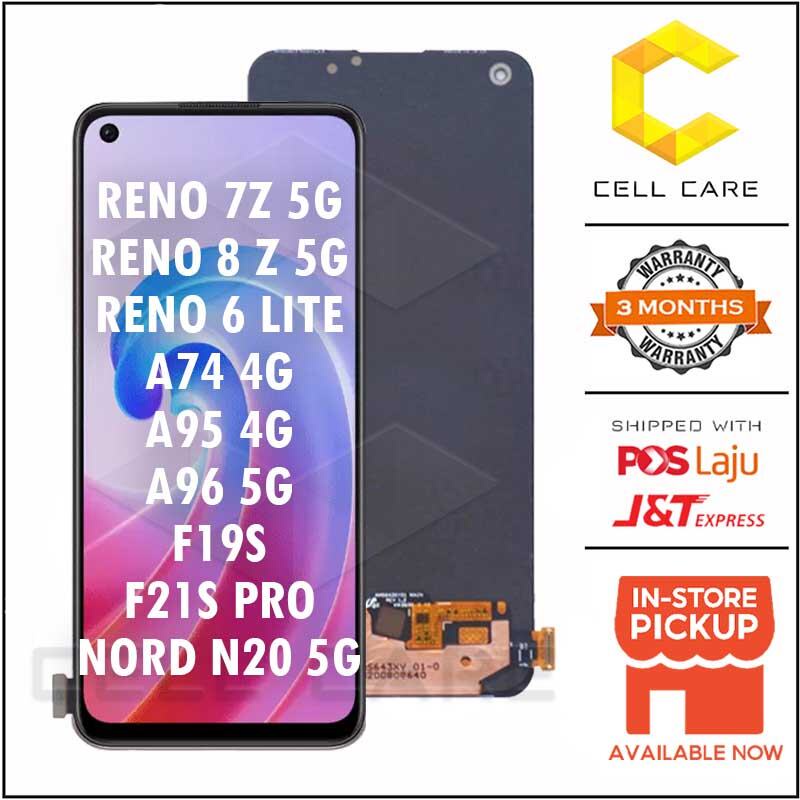 LCD Compatible For OPPO A96 5G/F19 4G/F19S 4G/F21S PRO 5G/RENO 6 LITE/RENO 7Z 5G/RENO8Z 5G ...