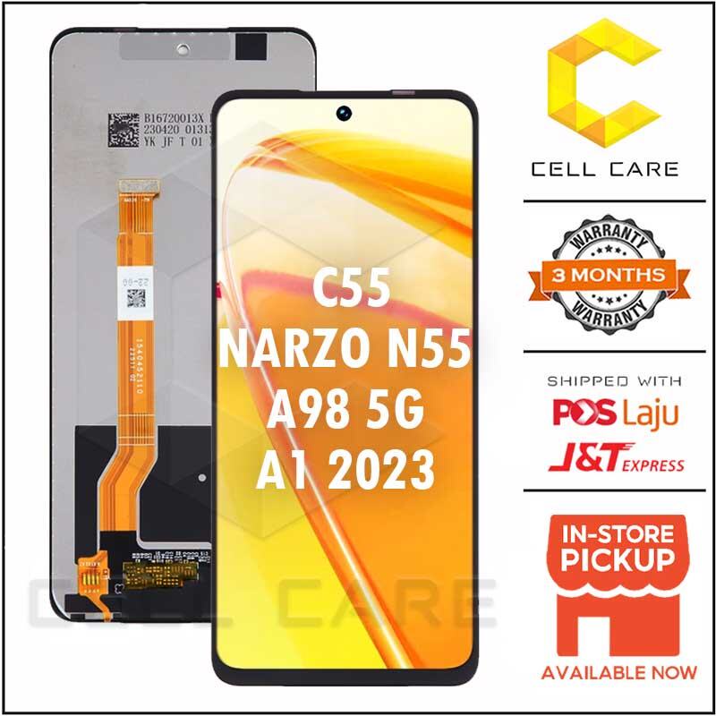 LCD SCREEN DISPLAY FOR REALME C55 / NARZO N55 / OPPO A58 4G / OPPO F23 ...