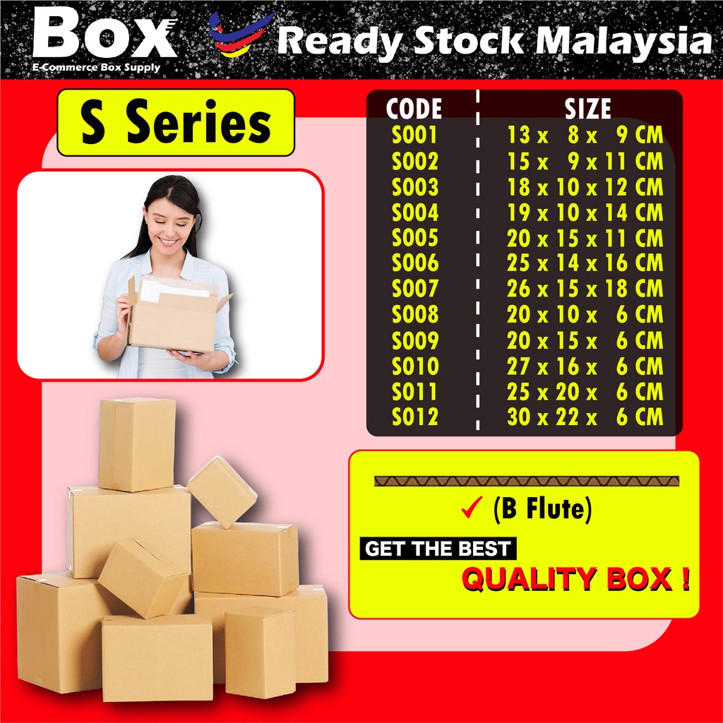 Kotak Karton Carton Box Small Series 🎁 Kotak Hadiah Kecil Packaging Box ...