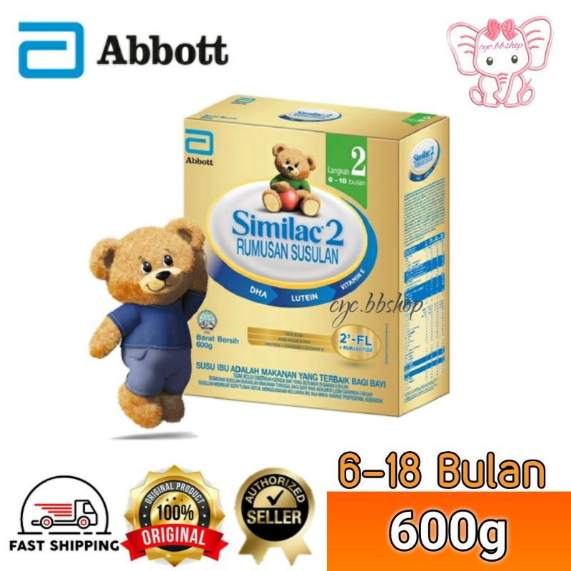 SIMILAC Step 2 600g (2'-FL + Nukleotida) EXP:08/2025 | Shopee Malaysia