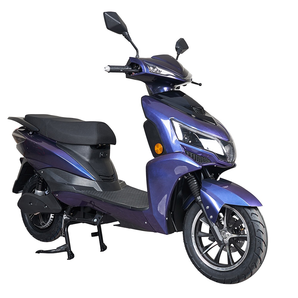 CKD SKD 12inch 1100W/1300W 65km/h speed 70km range purple ev scooter ...