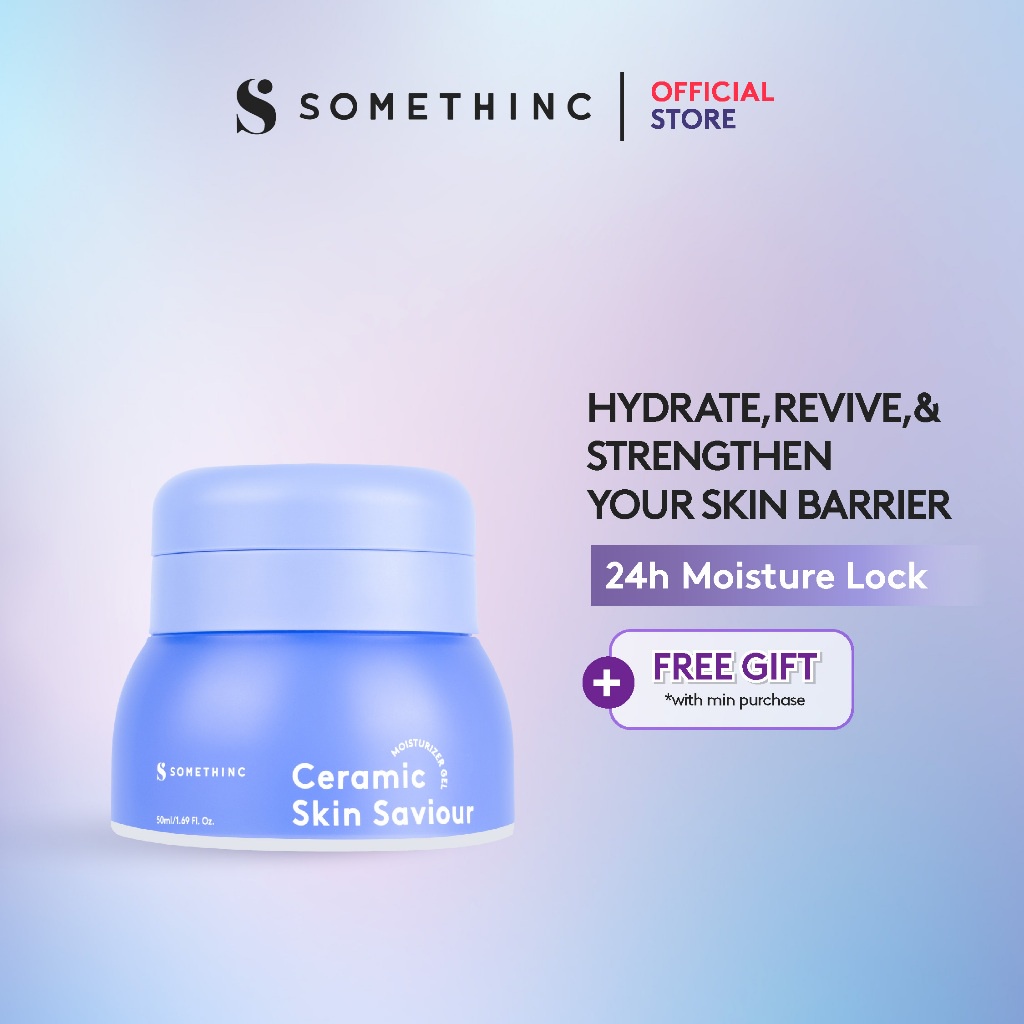 Somethinc Ceramic Skin Saviour Moisturizer Gel (50ml) | Shopee Malaysia