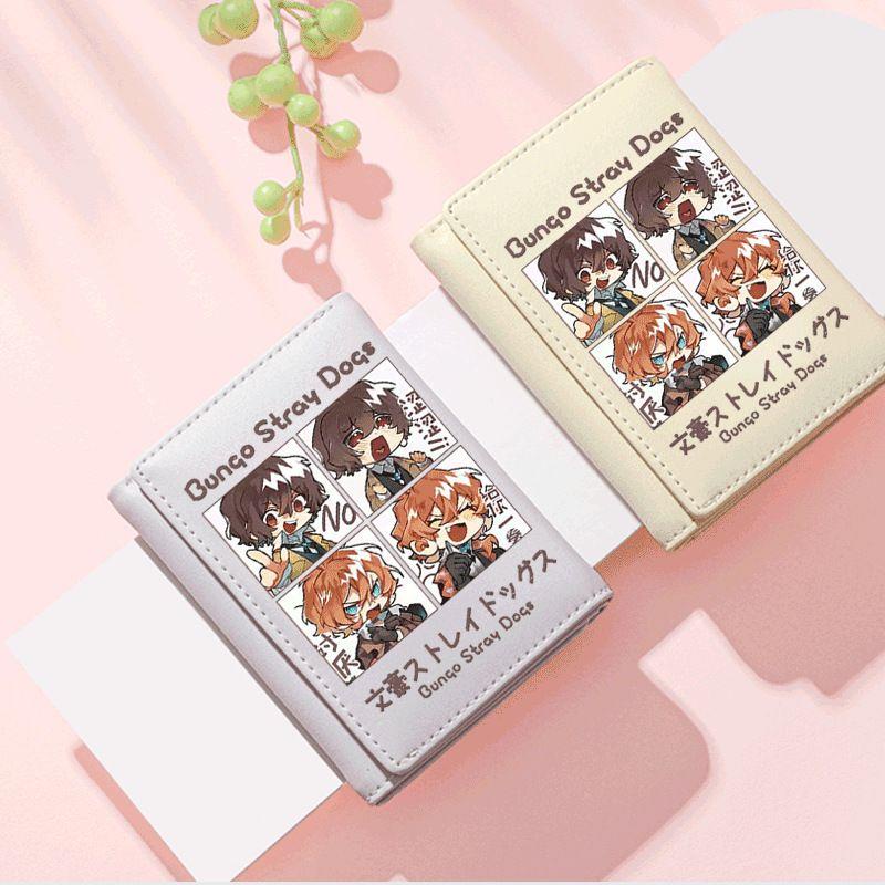 Wallet Bungo Stray Dogs Nakahara Chuuya Dazai osamu Ryunosuke Akutagawa ...