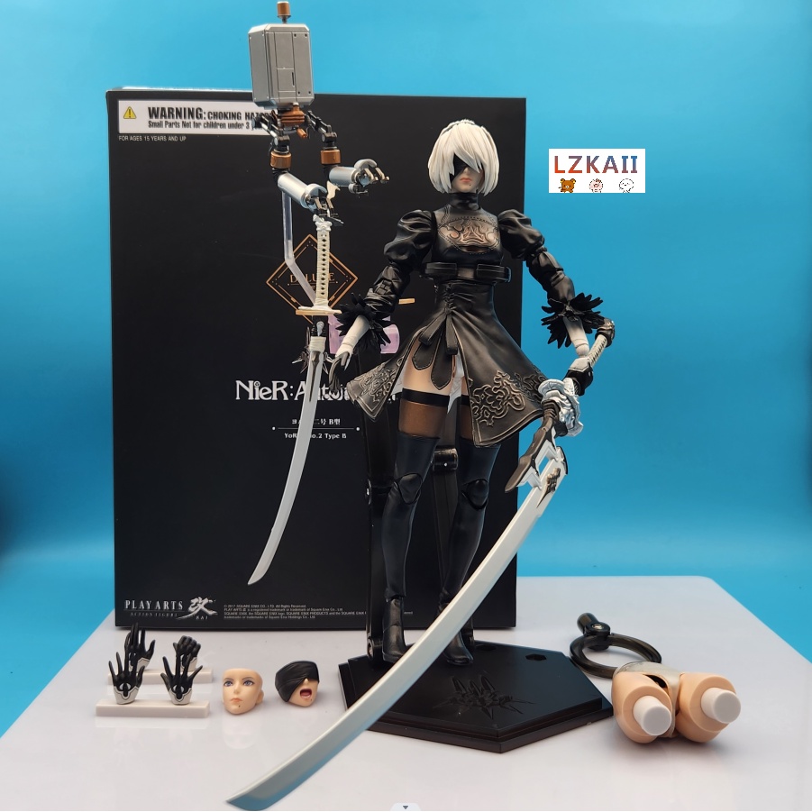 【New Arrival】 NieR:Automata - PLAY ARTS PA YoRHa No. 2 Type B Figma 25 ...