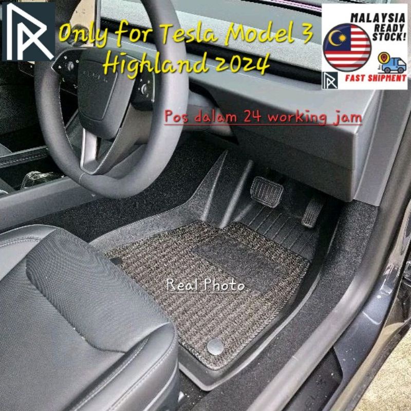 PA Premium Jeanweis Carpets TPE carpet Tesla Model 3 Highland 2024 ...