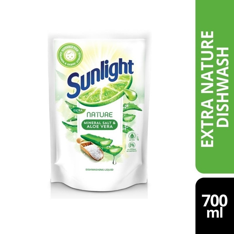 Sunlight Dishwash Liquid Refill Extra Nature 700ml | Shopee Malaysia