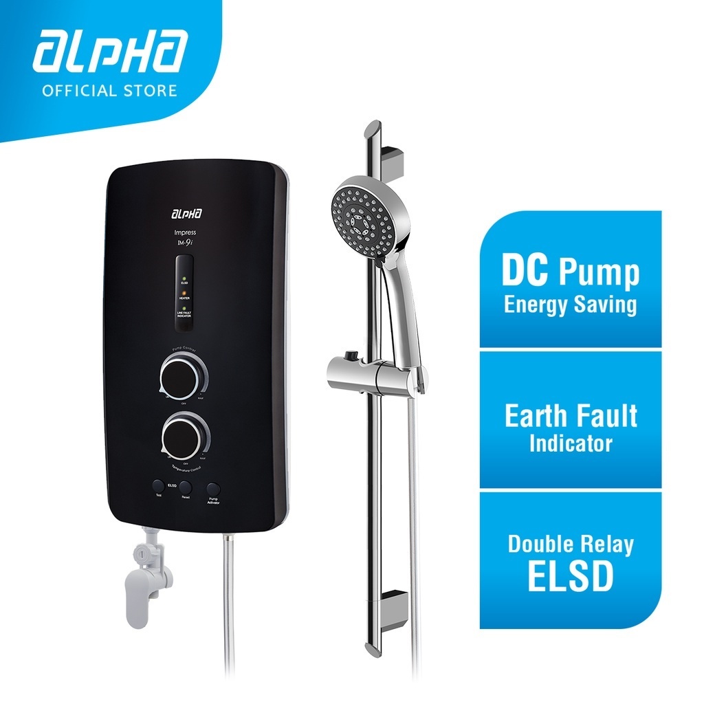 ALPHA IM9 i Instant Water Heater DC Pump | Shopee Malaysia
