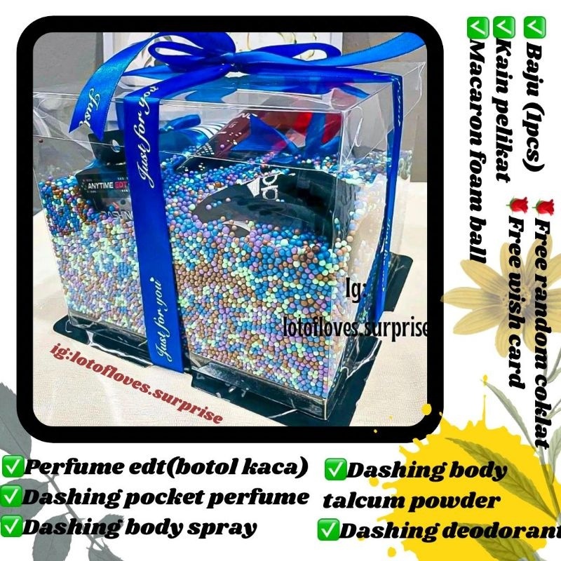 HADIAH UNTUK LELAKI ANNIVERSARY FAREWELL BIRTHDAY GIFTBOX SURPRISE ...