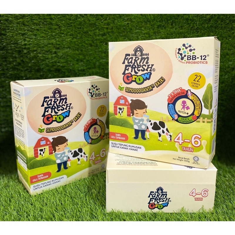 [ 4-6YRS Milk Powder 500g ] - Fresh & Honest Growing Up Milk Farm Fresh ...