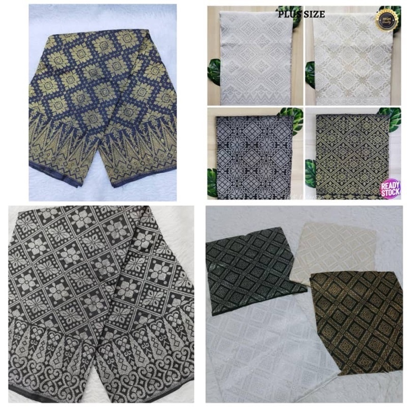 Sampin Murah, Sampin Siap Jahit, Sampin Songket Tenun, Sampin Raya ...