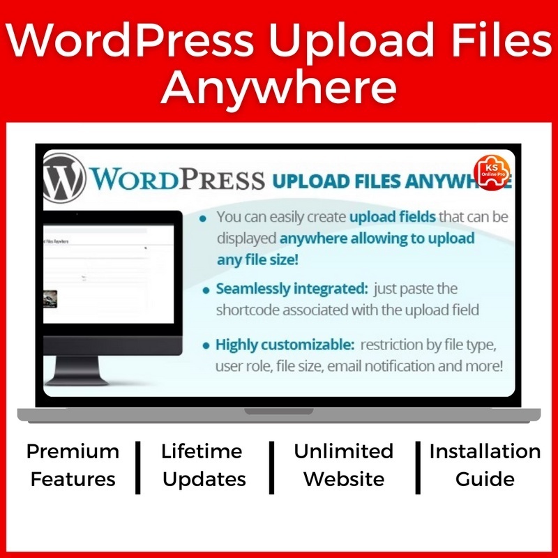 [Lifetime] WordPress Upload Files Anywhere WordPress Plugin (Latest ...