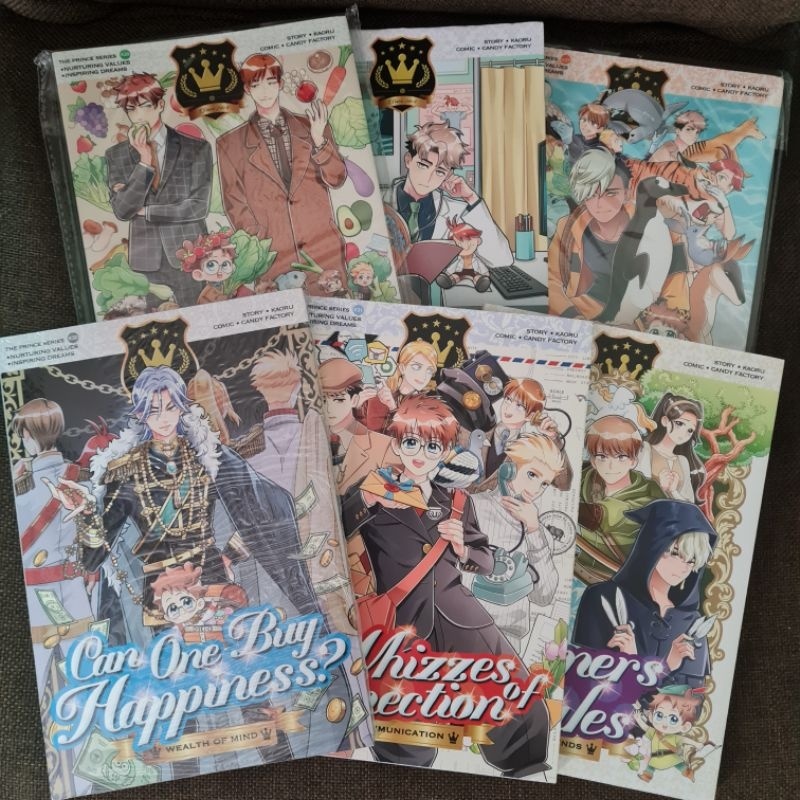 KADOKAWA GEMPAK STARS Prince Series/Siri Putera Comic Books Collection ...