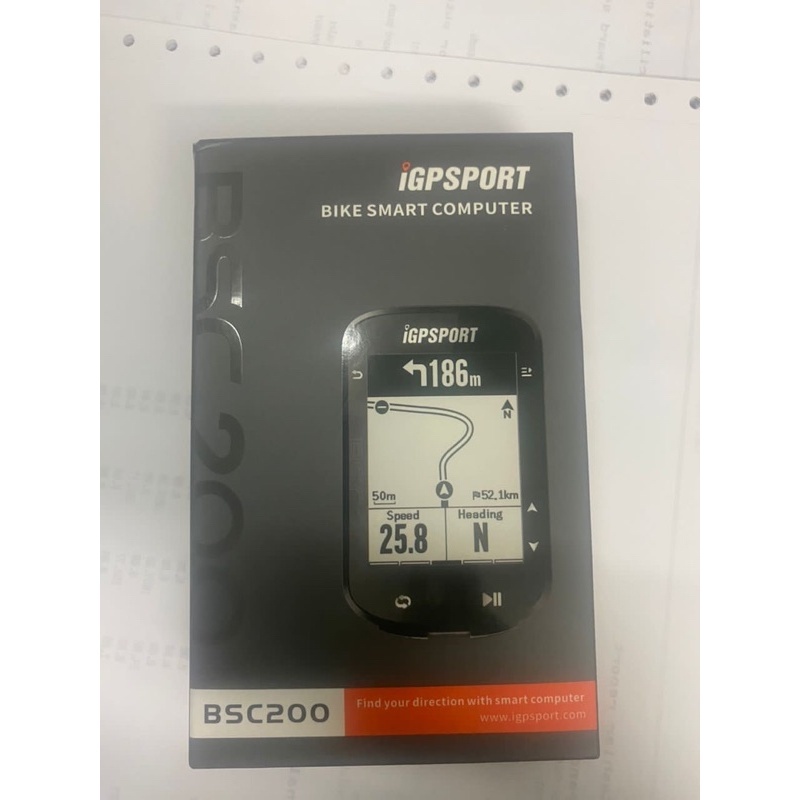 IGPSPORT BSC 200 GPS bicycle computer bluetooth ANT+ (used) | Shopee ...