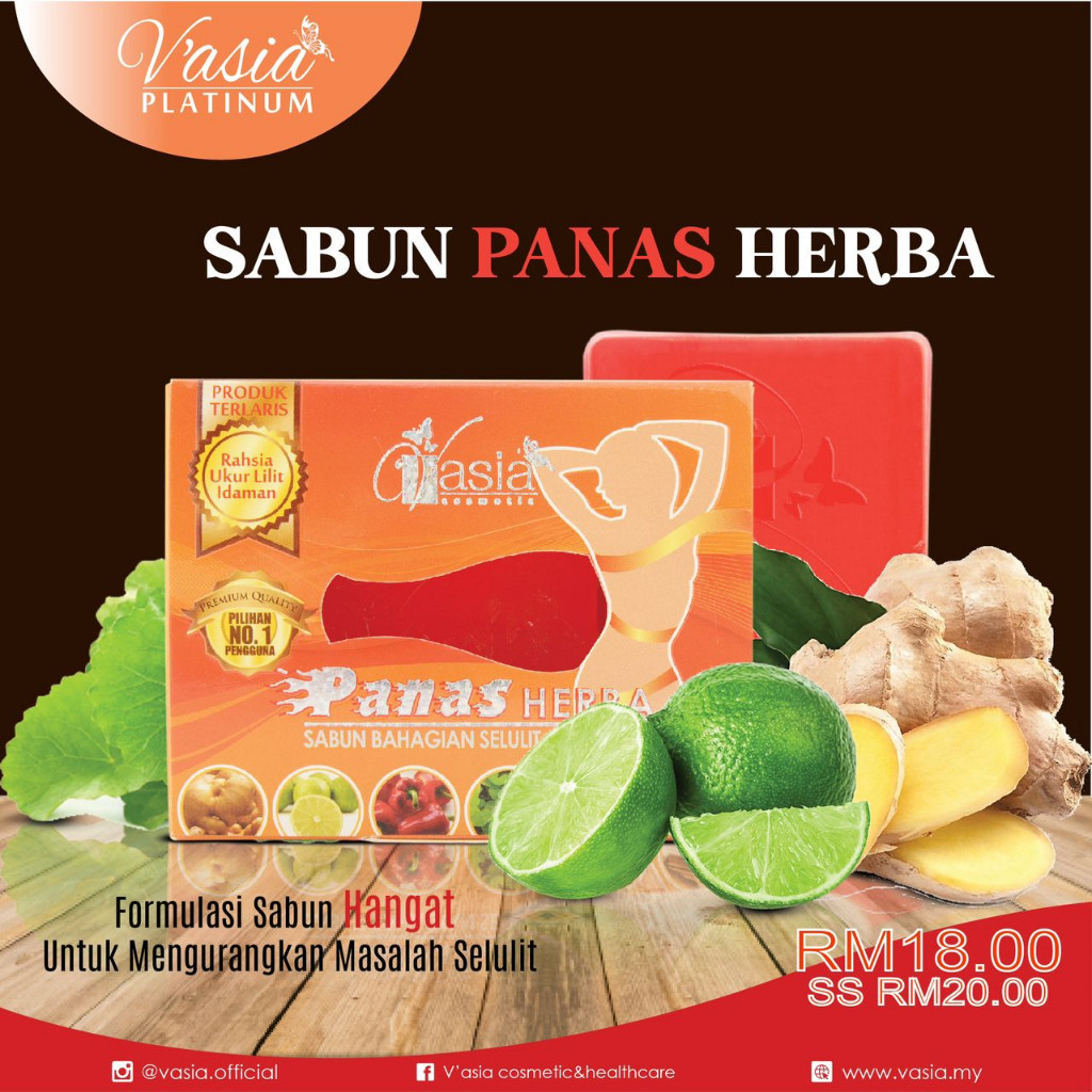 V’ASIA SABUN PANAS HERBA 45g | Shopee Malaysia