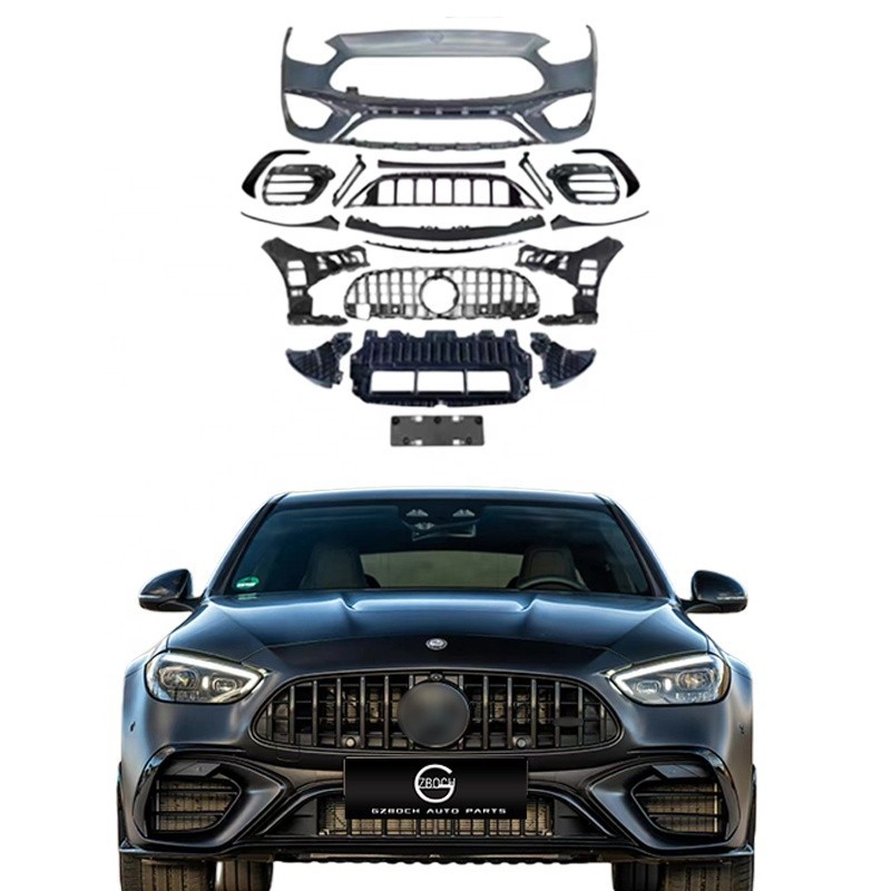 Genuine car bumper For 2021+ Benz W206 C-class C200L C240 C250 c280 ...
