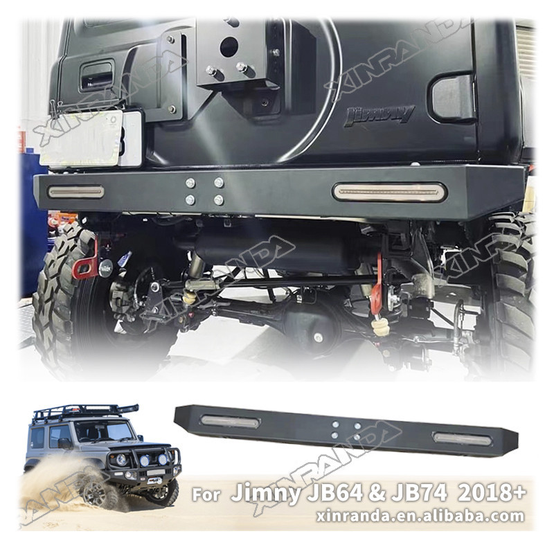 jimny jb74 accessories rear Bumper For Suzuki Jimny jb64 jb74 2018 2019 ...