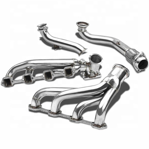Racing Turbo Manifold Exhaust Cross Pipe Manifolds Headers For 79-93 ...