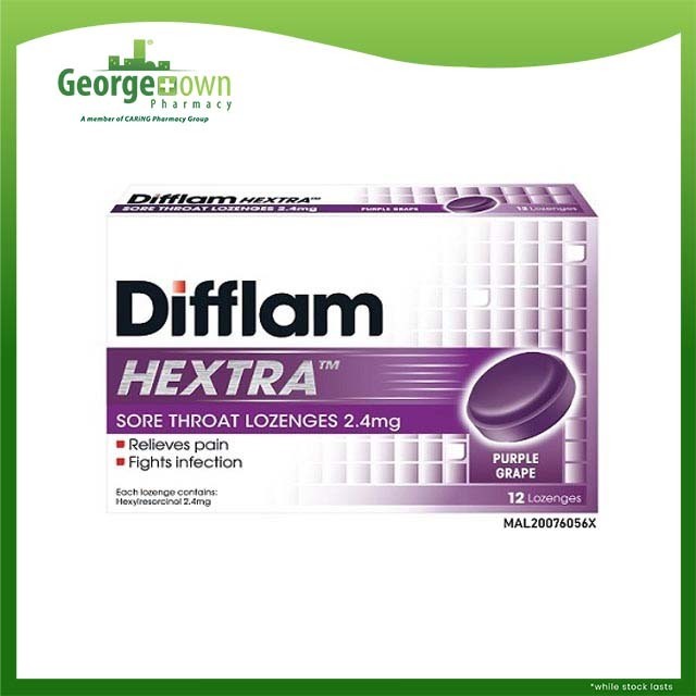 DIFFLAM HEXTRA LOZENGES 12S | Shopee Malaysia