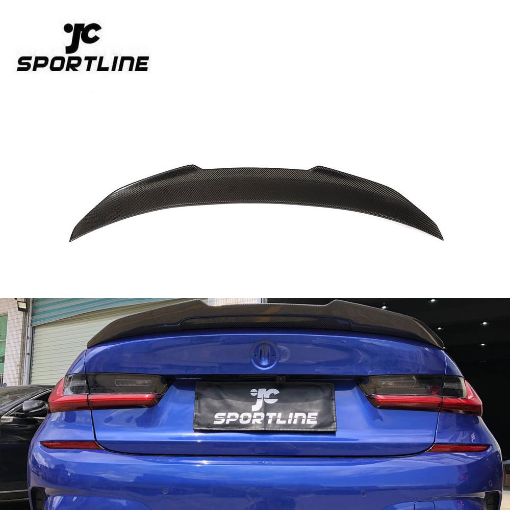 Carbon Fiber Auto Wing Spoiler for BMW G20 330i M340i Sedan 2019-2020 ...