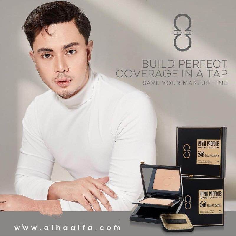 🔥READY STOCK🔥AA | ALHA ALFA COMPACT POWDER | PERFECT FIX SPARY💯ORIGINAL ...