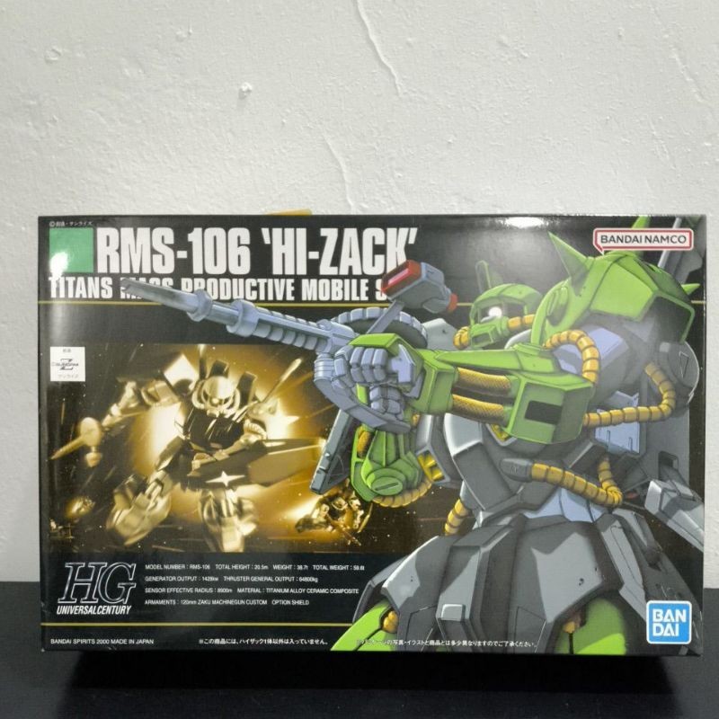 HG RMS-106 HI-ZACK BANDAI | Shopee Malaysia