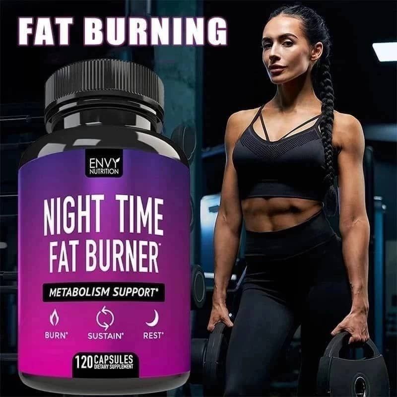 100% Original Products.120 Capsule.Natural Night Time Fat burner and ...