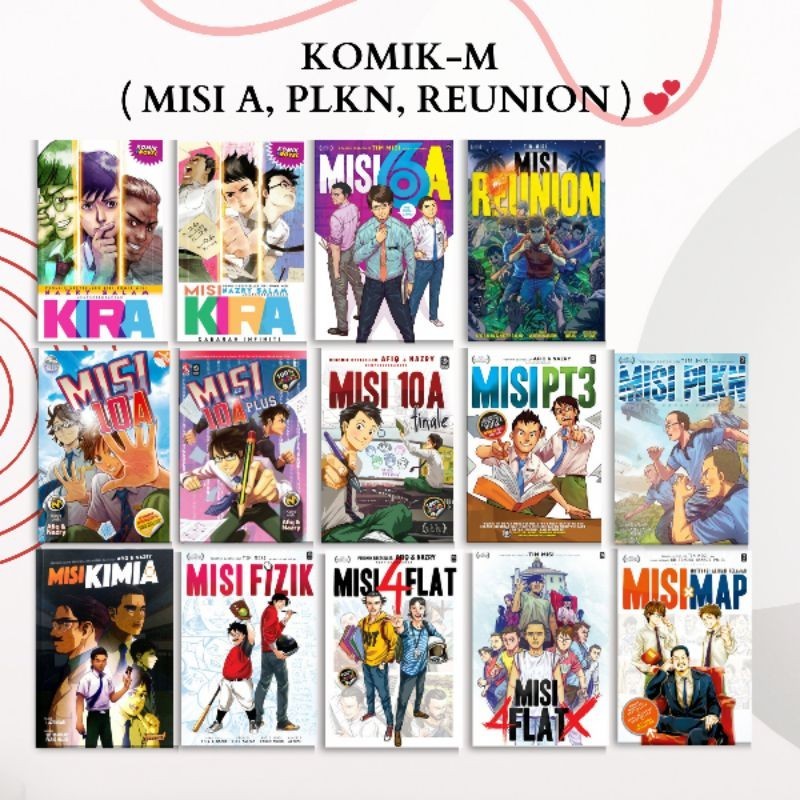 [Komik-M] Misi 6A, Misi 10, Misi PLKN, Misi 4 Flat, Misi Reunion ...