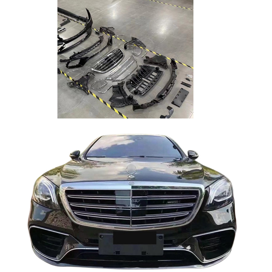 body kit for Mercedes benz S Class S63 kit W222 modified S63 AMG model ...