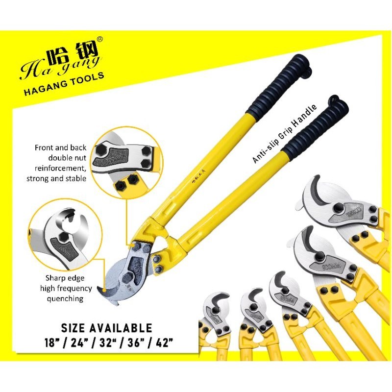 HG-3011-24 HEAVY DUTY CABLE CUTTER 24"/600MM | Shopee Malaysia