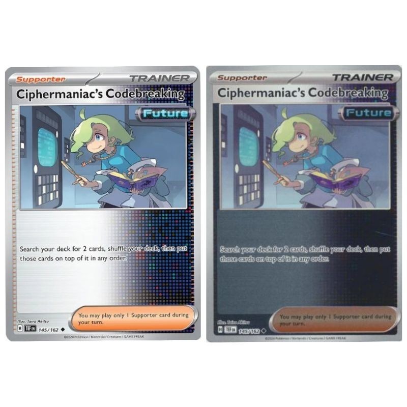 Ciphermaniac's Codebreaking 145/162 SV05 Temporal Forces NA / Reverse ...