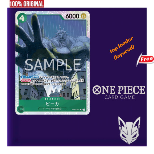 ORIGINAL Pica Character OP05-032 SR optcg one piece card | Shopee Malaysia