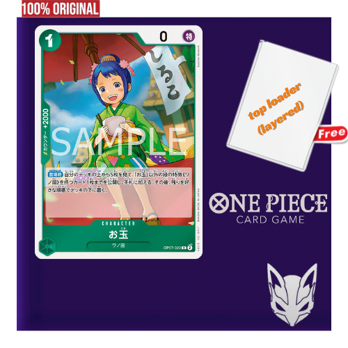 ORIGINAL Otama Character OP07-022 R optcg one piece card | Shopee Malaysia