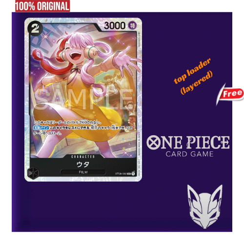 ORIGINAL Uta Character ST08-002 SR optcg one piece card | Shopee Malaysia