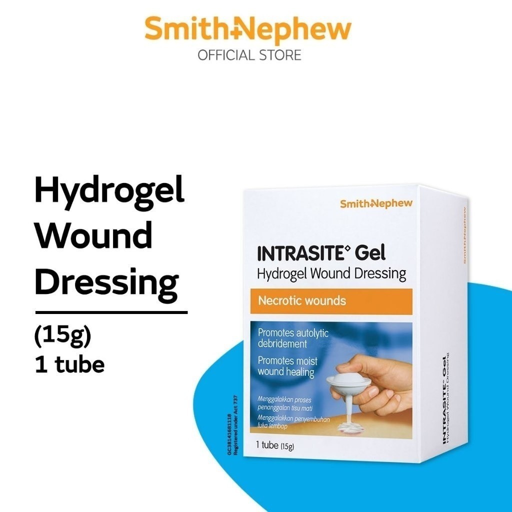 Smith+Nephew Intrasite Gel Hydrogel Wound Dressing (15g x 1's) | Shopee ...