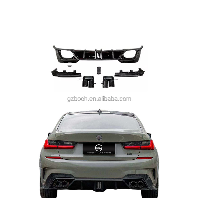 Genuine Rear Diffuser For 2020+ BMW 3 Series G20 G28 320i 325i 330i ...